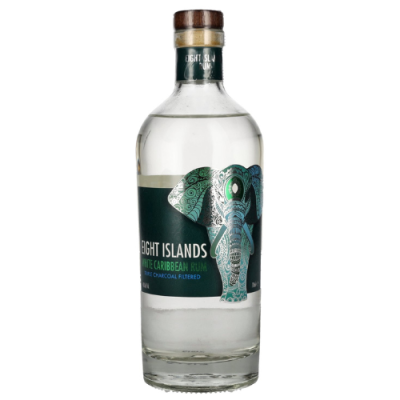 Kaasak - Eight Islands White Caribbean Rum - 70 cl