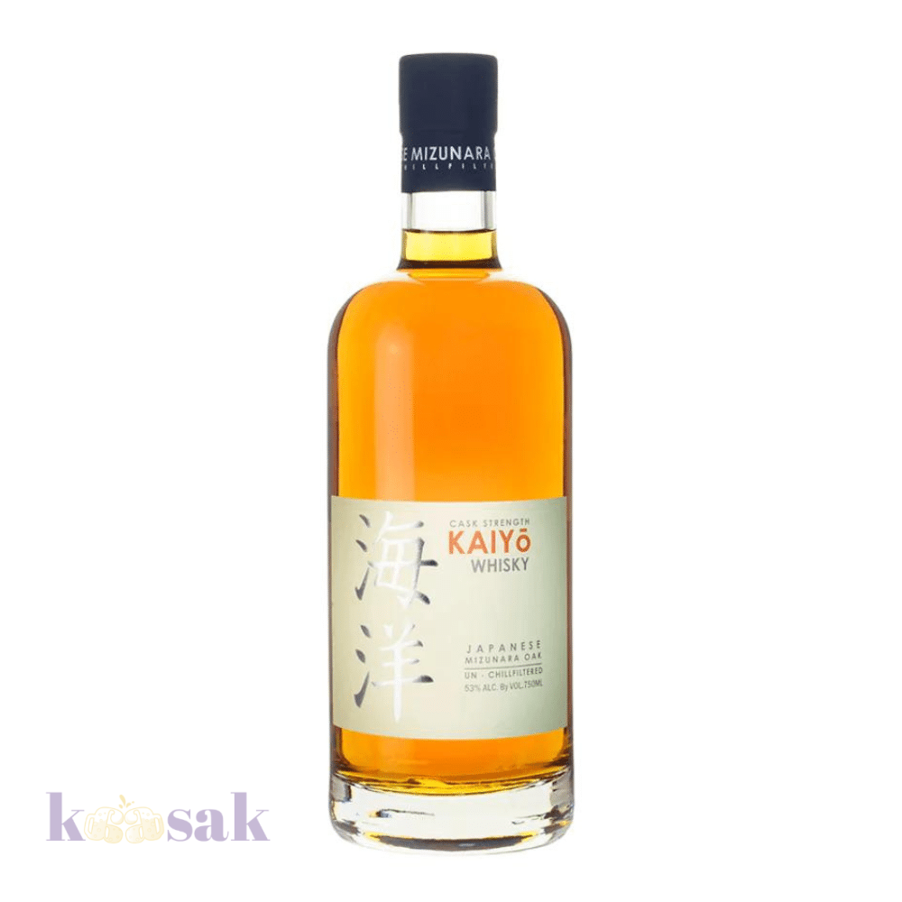 Kaiyo Cask Strength Japanese Whisky - 70 cl - kaasak