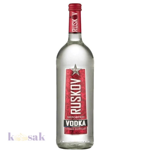 Ruskov Vodka - 100 cl - kaasak