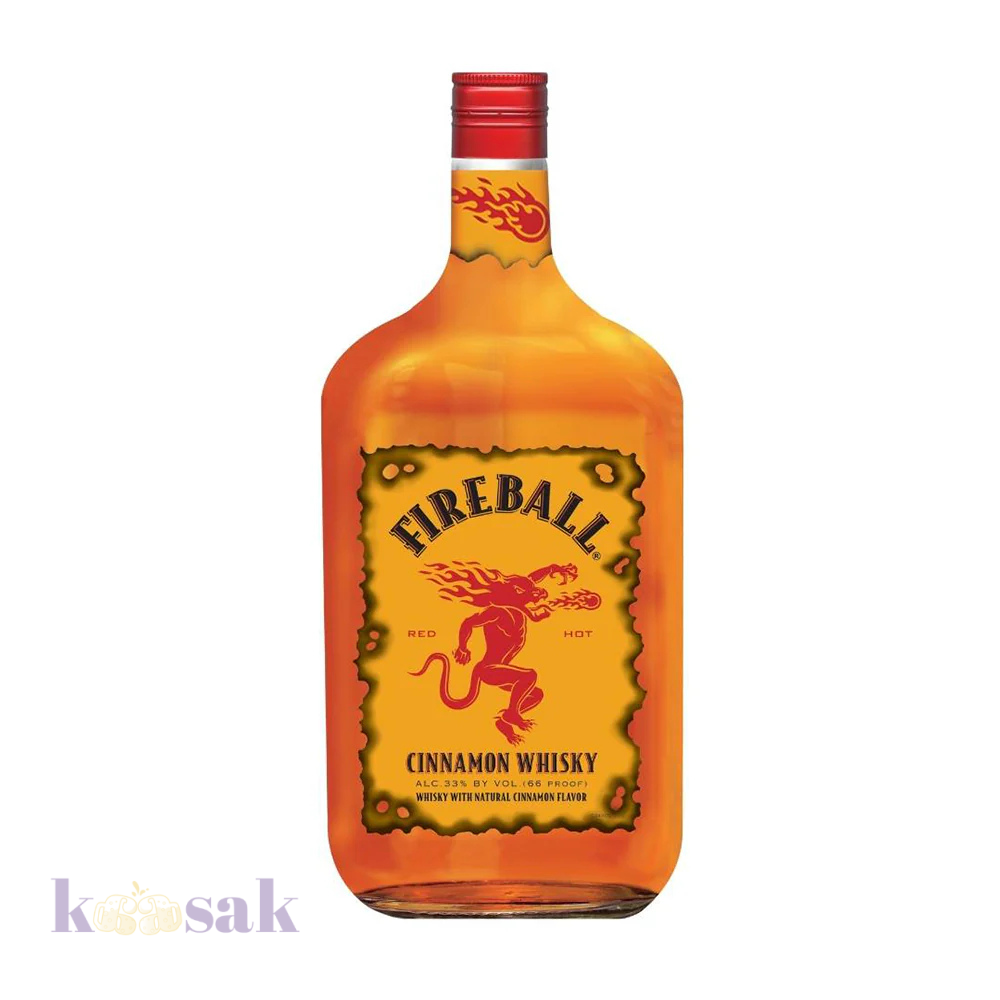 Fireball Cinnamon Whisky - 100 cl - kaasak