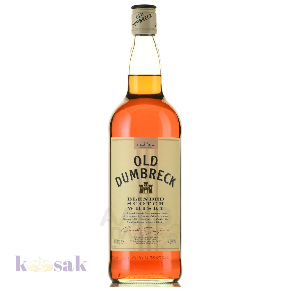 Old Dumbreck Whisky - kaasak