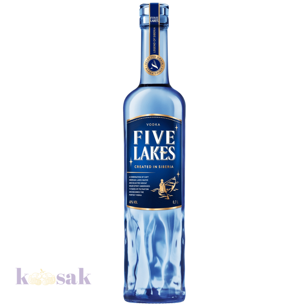 Five Lakes Vodka - 100 cl - kaasak