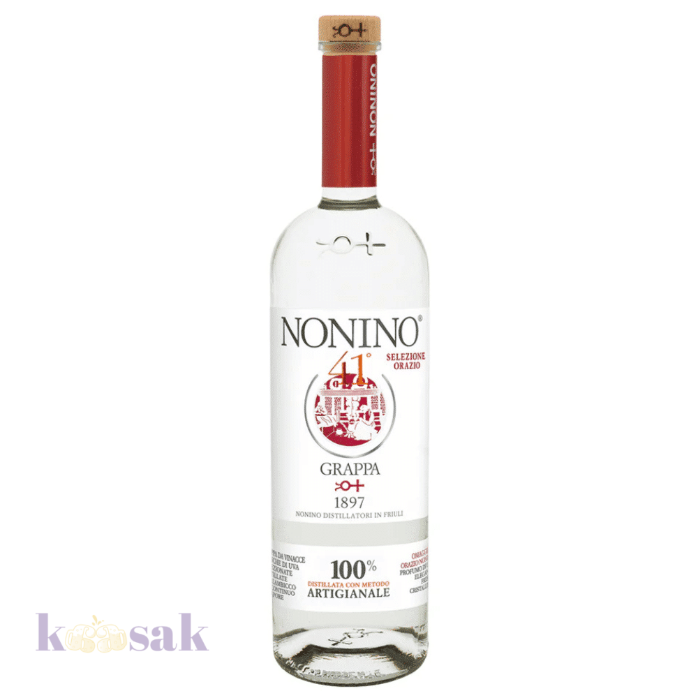Nonino Grappa 41° 1897 - 100 cl - kaasak